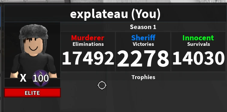My mm2 stat growth over a year🤓 | Fandom