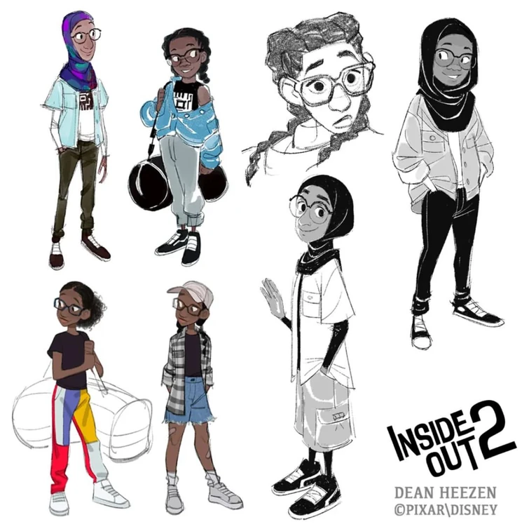 Concept arts of Bree Young from Inside Out 2 | Fandom