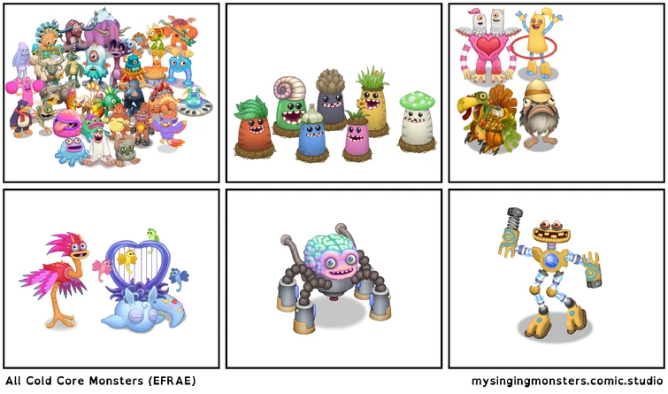 All Cold Core Monsters (except for Rares and Epics) | Fandom