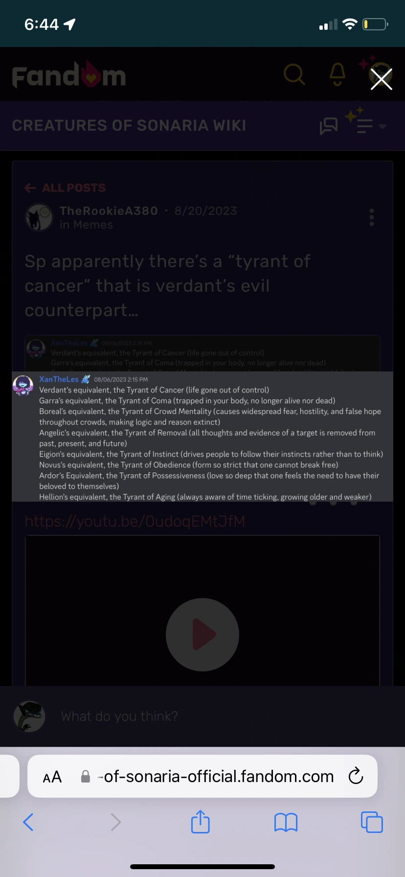 I’m just gonna confirm something now | Fandom