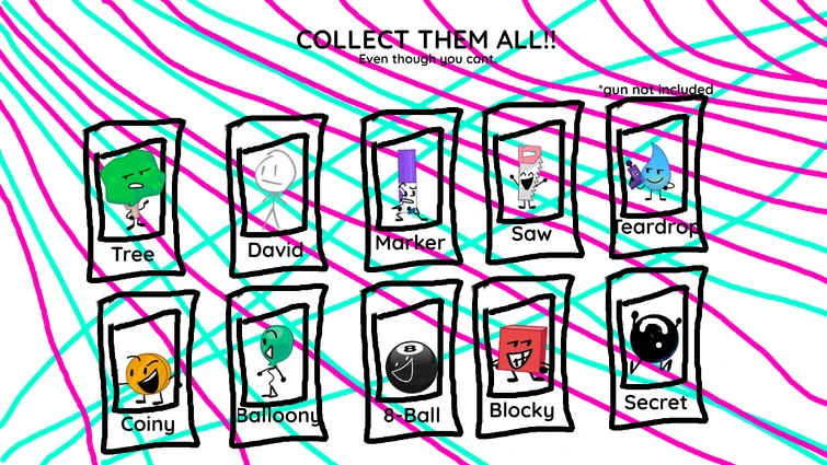 more bfb blind bags | Fandom