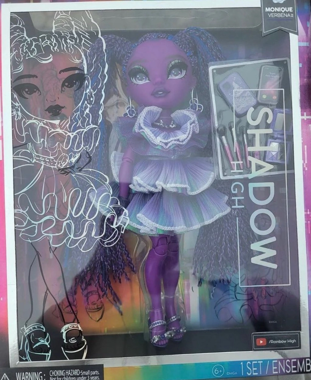 Shadow High purple girl new box leak! | Fandom