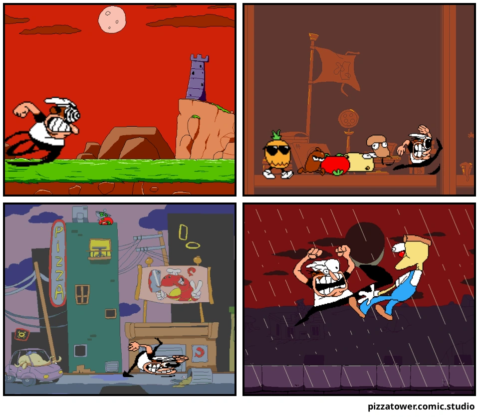 Peppino, what’re you doing!? You passed like a bunch of levels and bosses?!? | Fandom