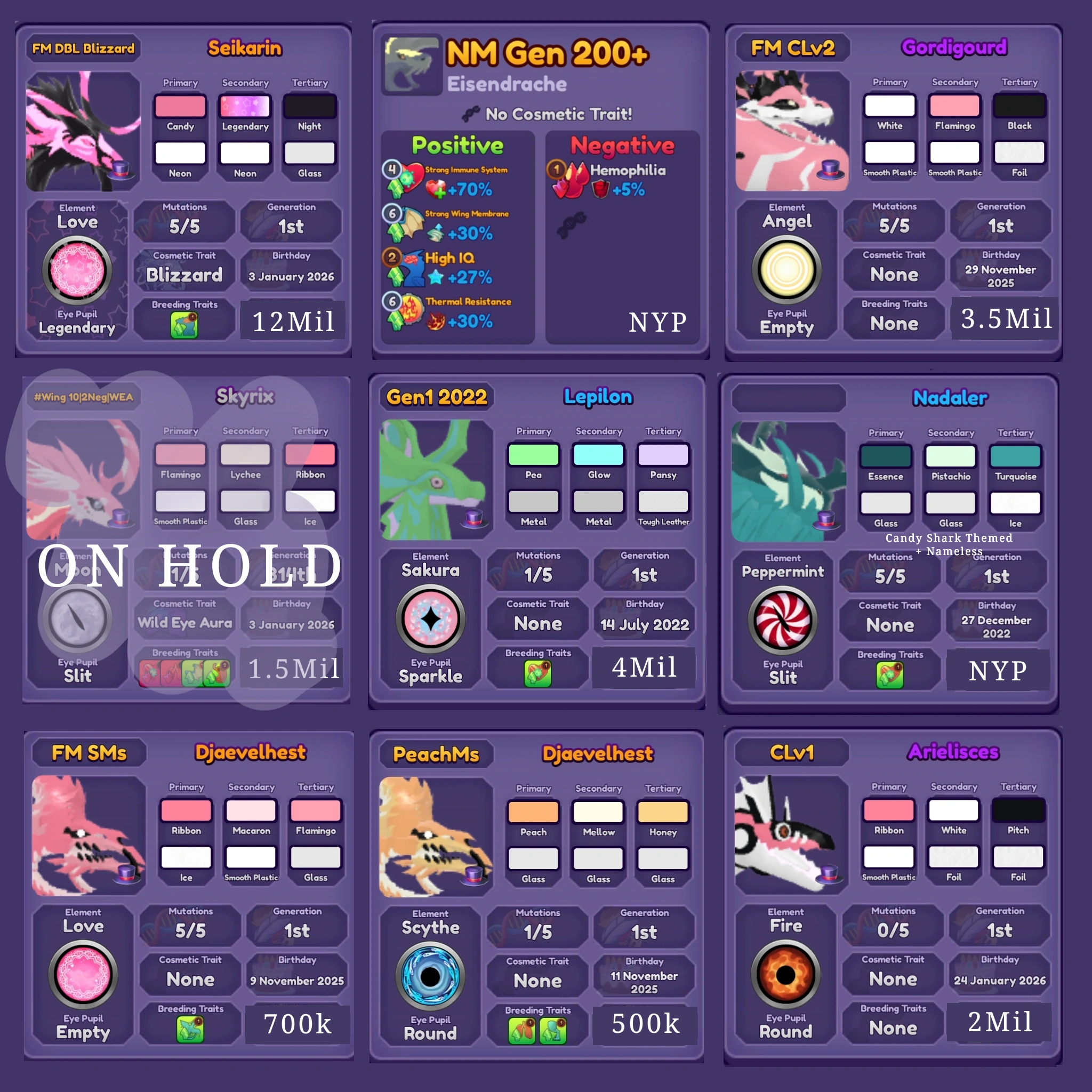 Taking Offers + Rev Auc (40Mil) | Fandom