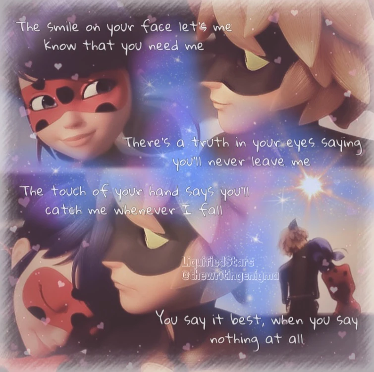 Ladynoir - When You Say Nothing At All | Fandom