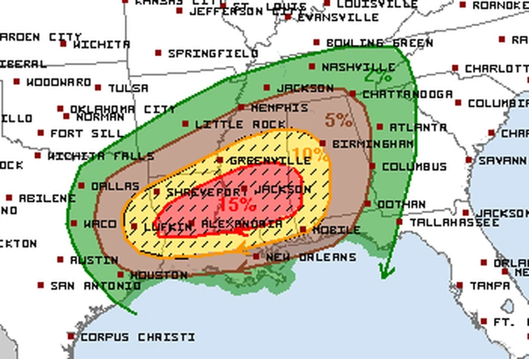 SPC DAY 1 OUTLOOK 06z | Fandom