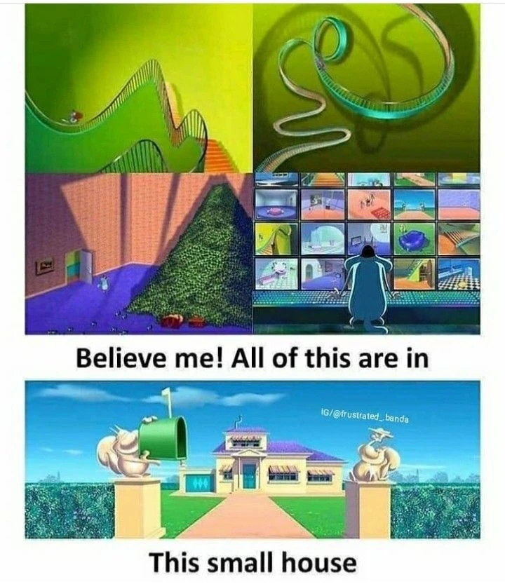 ever wonder how big is oggy's house from the inside | Fandom