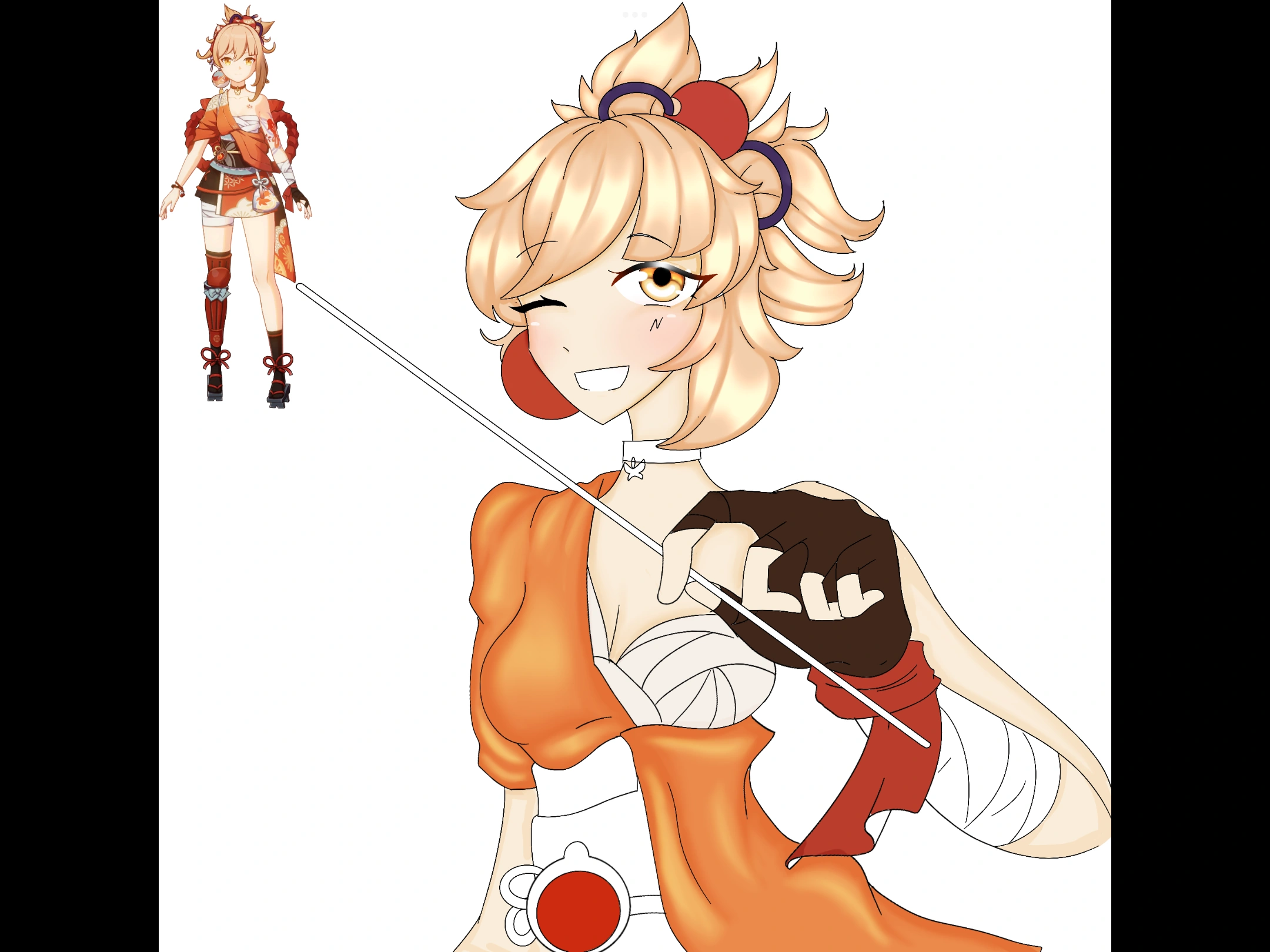 Yoimiya wip hehe | Fandom