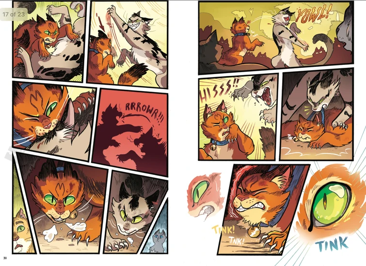 MORE WARRIOR CAT GRAPHIC NOVEL OFFICIAL SNEAKPEAKS?! 😨 | Fandom
