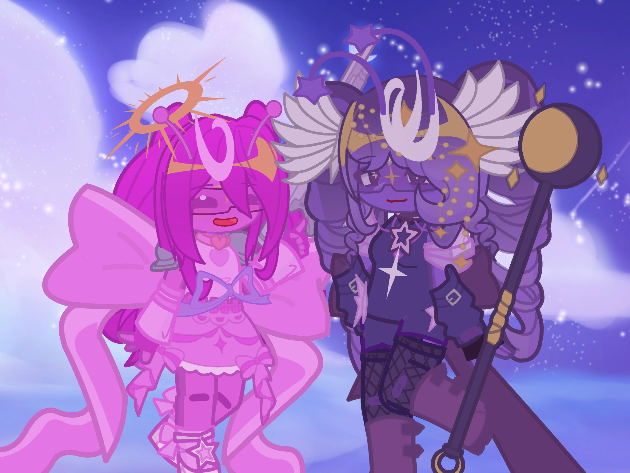 the two alien sisters. my own made up story. | Fandom