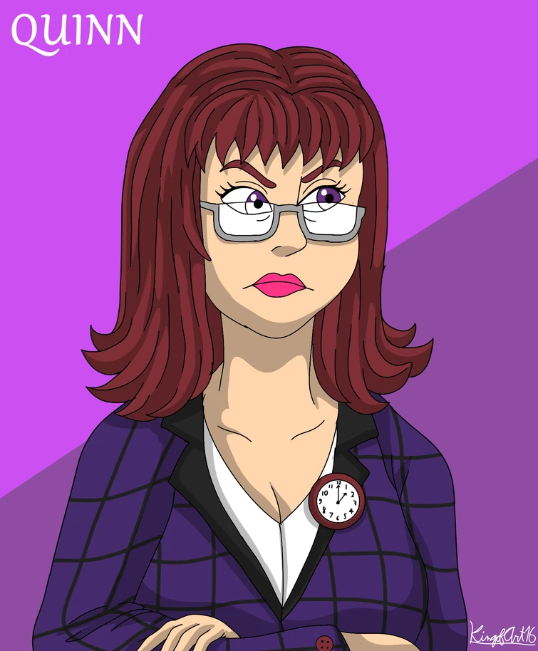 New redesign of my style of Quinn. Already added onto her fanart ...