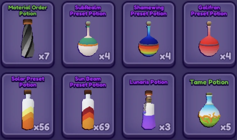 looking for cosmic theme potion | Fandom