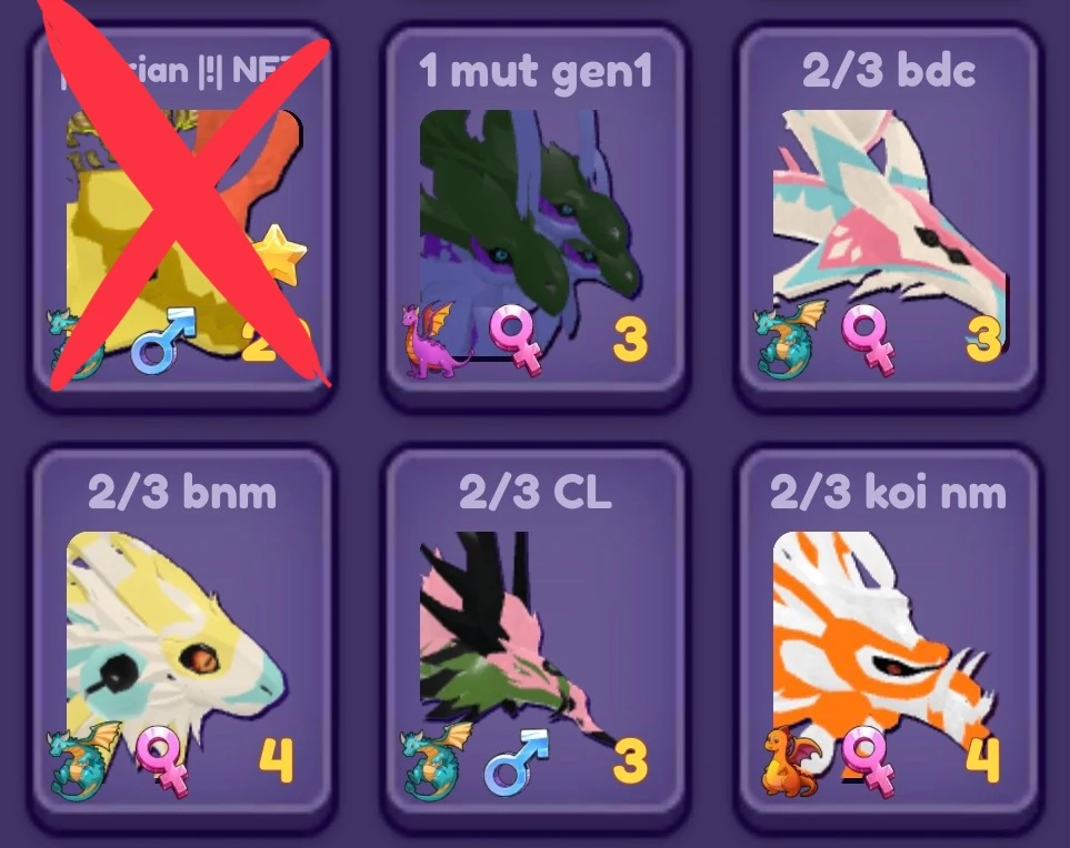 ⭐️ TRADING DRAGON INVENTORY | Fandom