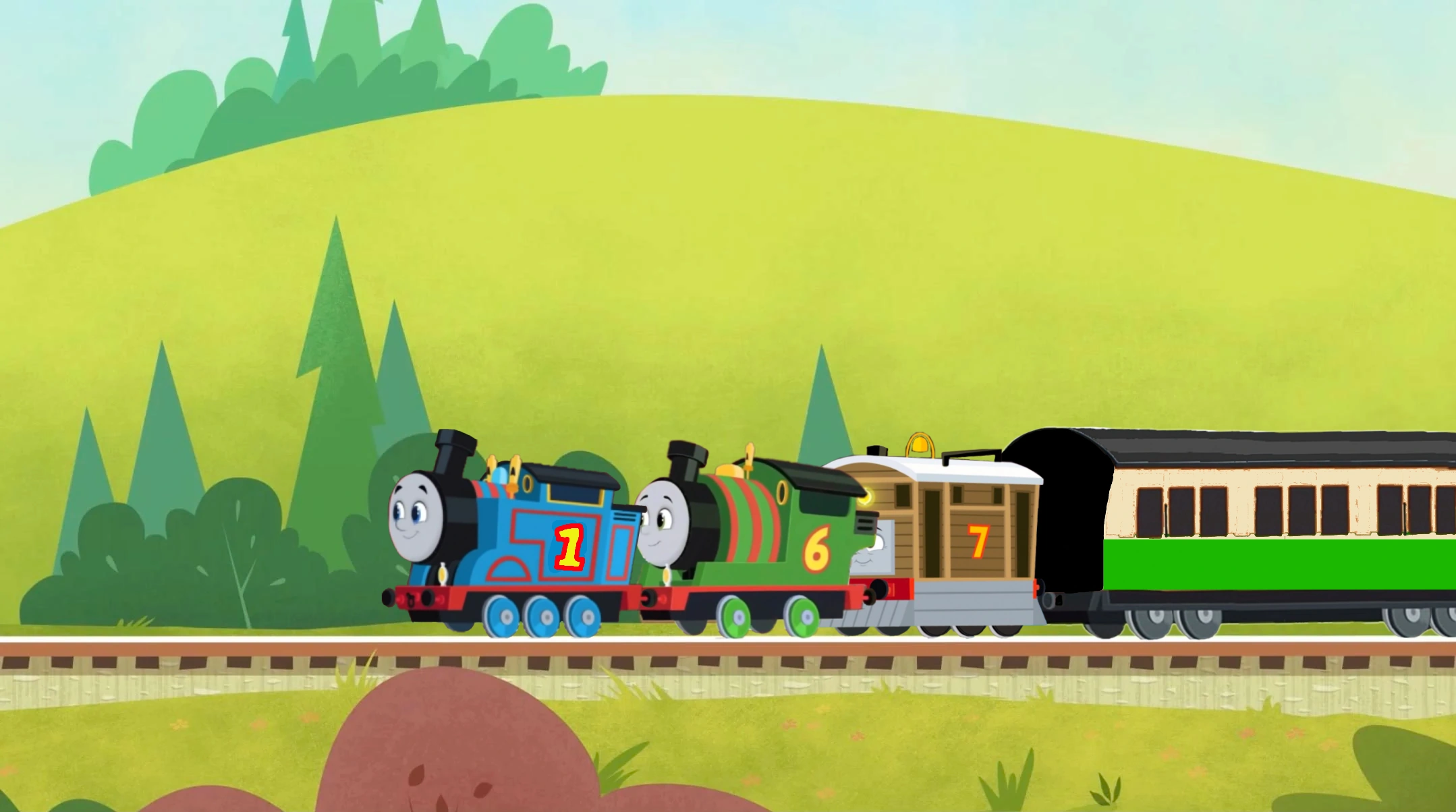 Thomas, Percy & Toby take the express. | Fandom