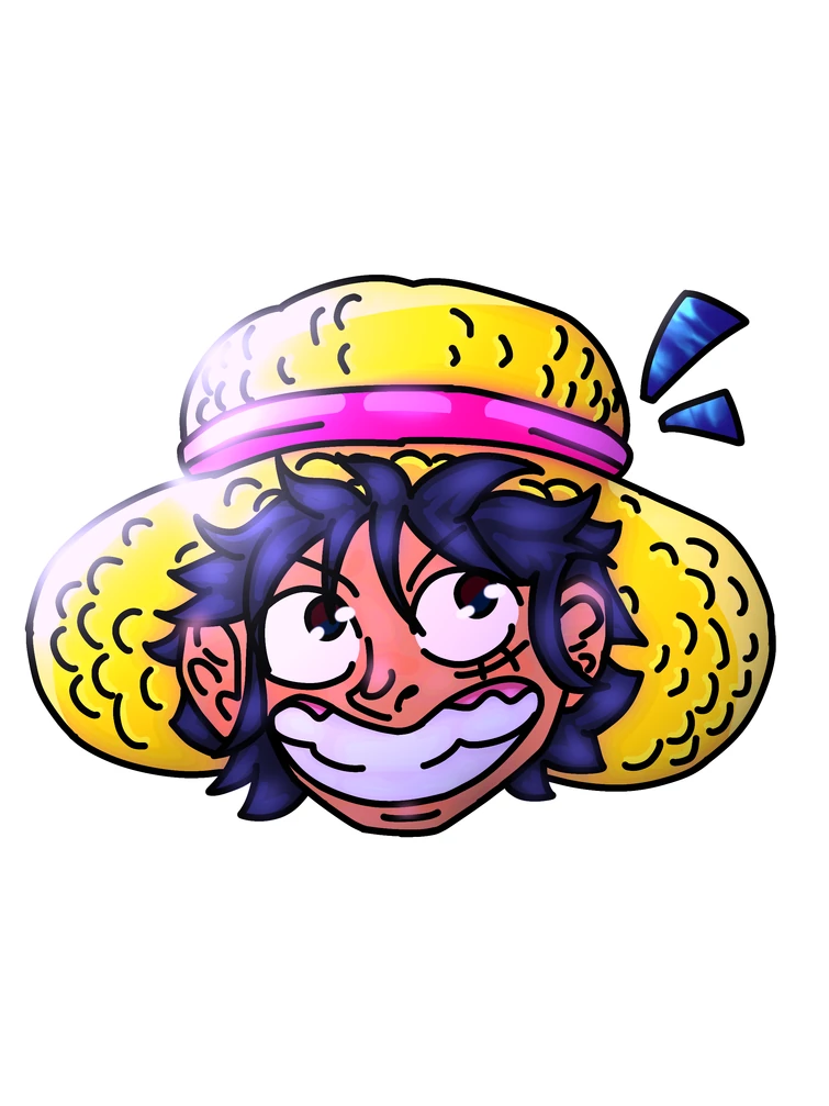 -Luffy Sticker Design- | Fandom
