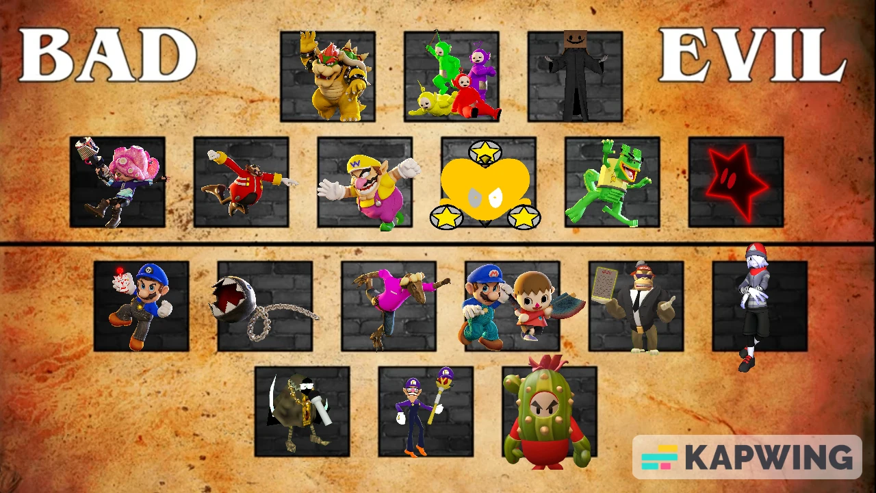 Smg4 Villains evil to most evil(this is gonna be controversal also i ...