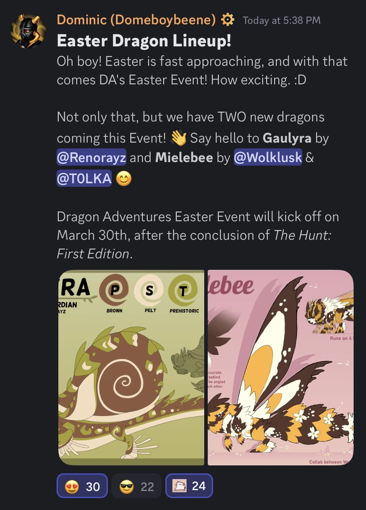 easter dragons!! | Fandom