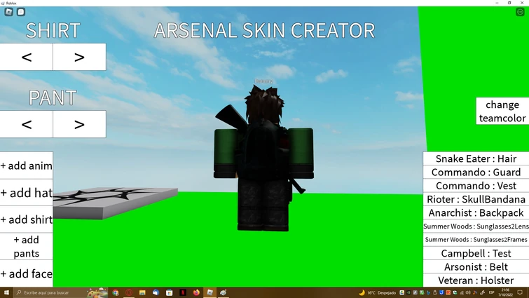 Arsenal Skin Maker | Fandom