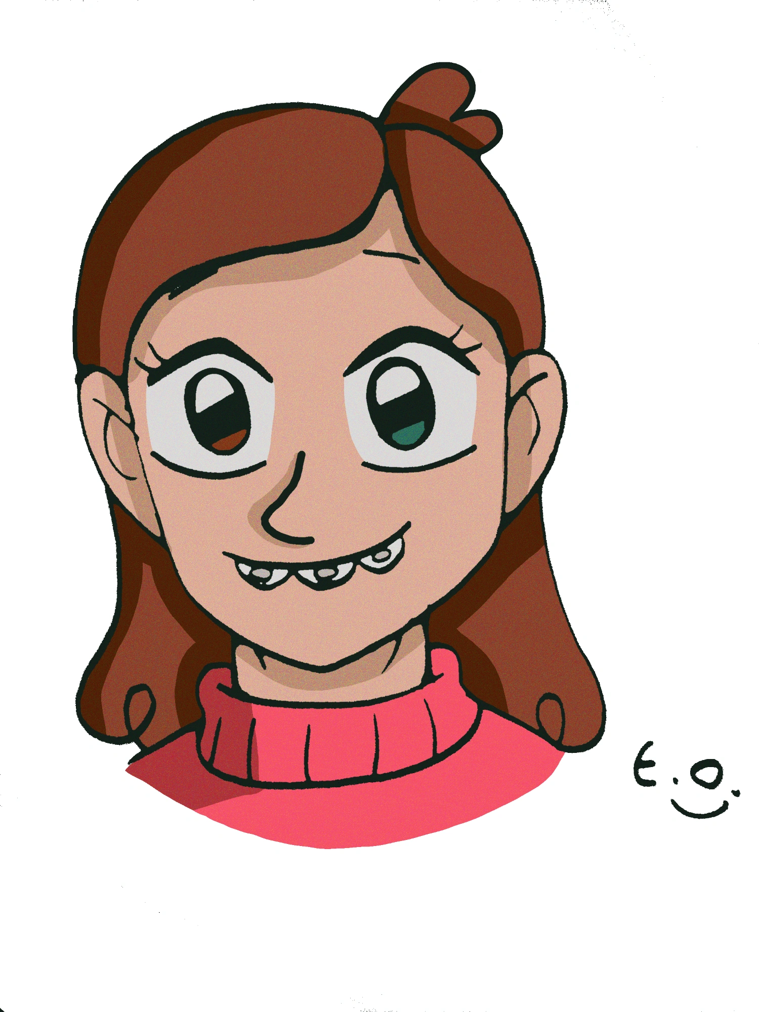 My drawing of Mabel in the classic Pokémon anime art style | Fandom