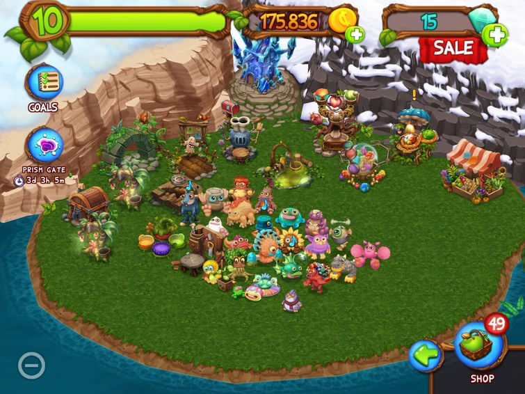 Rate my msm/dof island | Fandom
