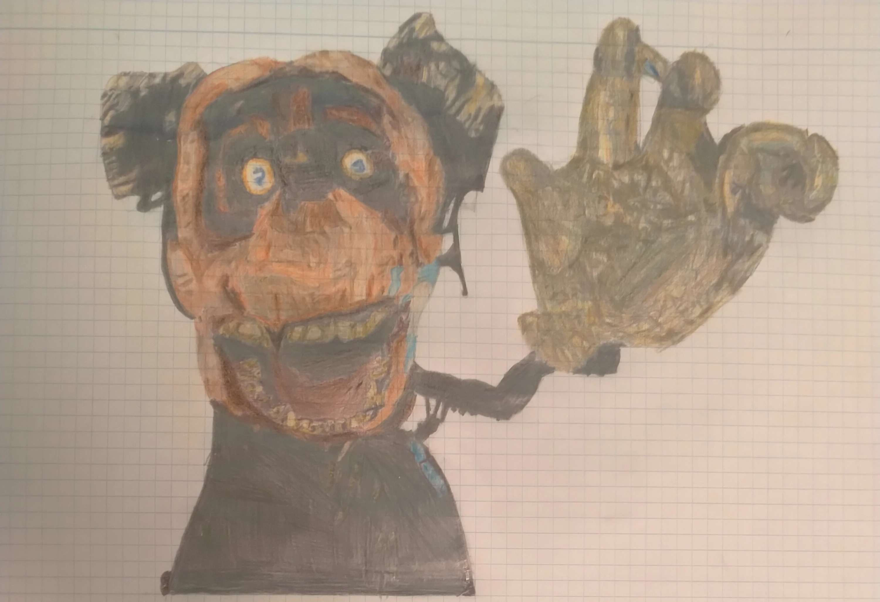 The Face from Oblitus Casa draw by me. (One of my favourites characters ...