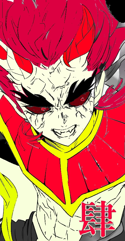 hantengu look pretty cool(yes i did do the coloring) | Fandom