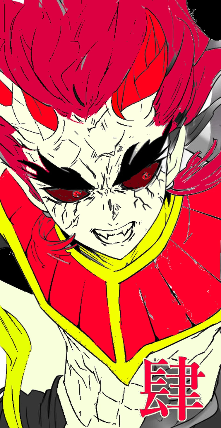 hantengu look pretty cool(yes i did do the coloring) | Fandom