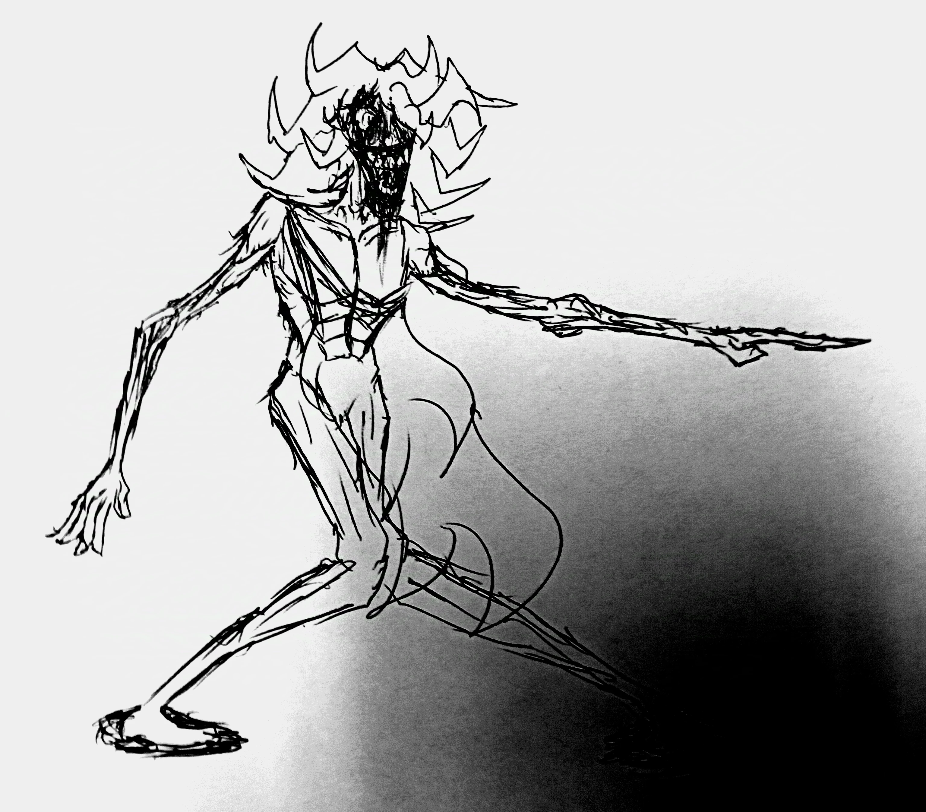 First time drawing a malnourished body | Fandom