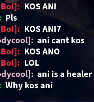 Kos ani? | Fandom