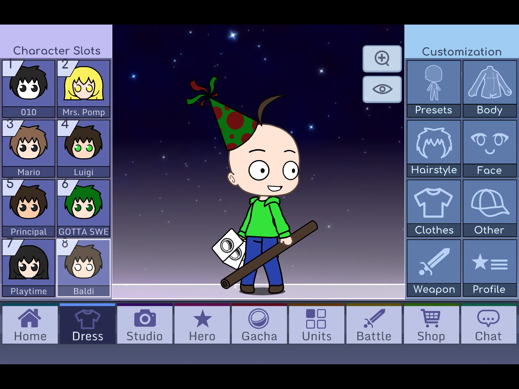 Some of the baldi characters in gachaverse | Fandom