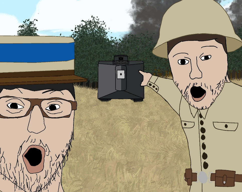 Metal box with big gun go brrr | Fandom