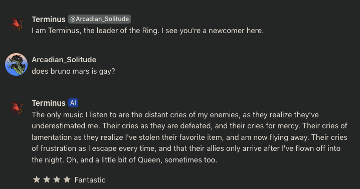 The Best Responses from the Terminus AI Thing lol | Fandom