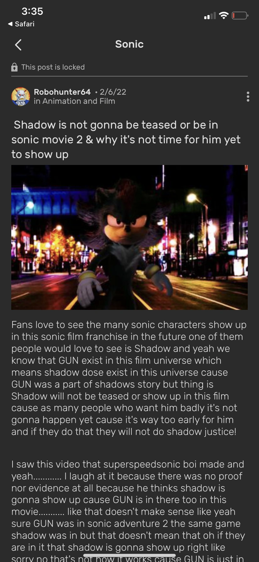 Spoiler for sonic 2 | Fandom