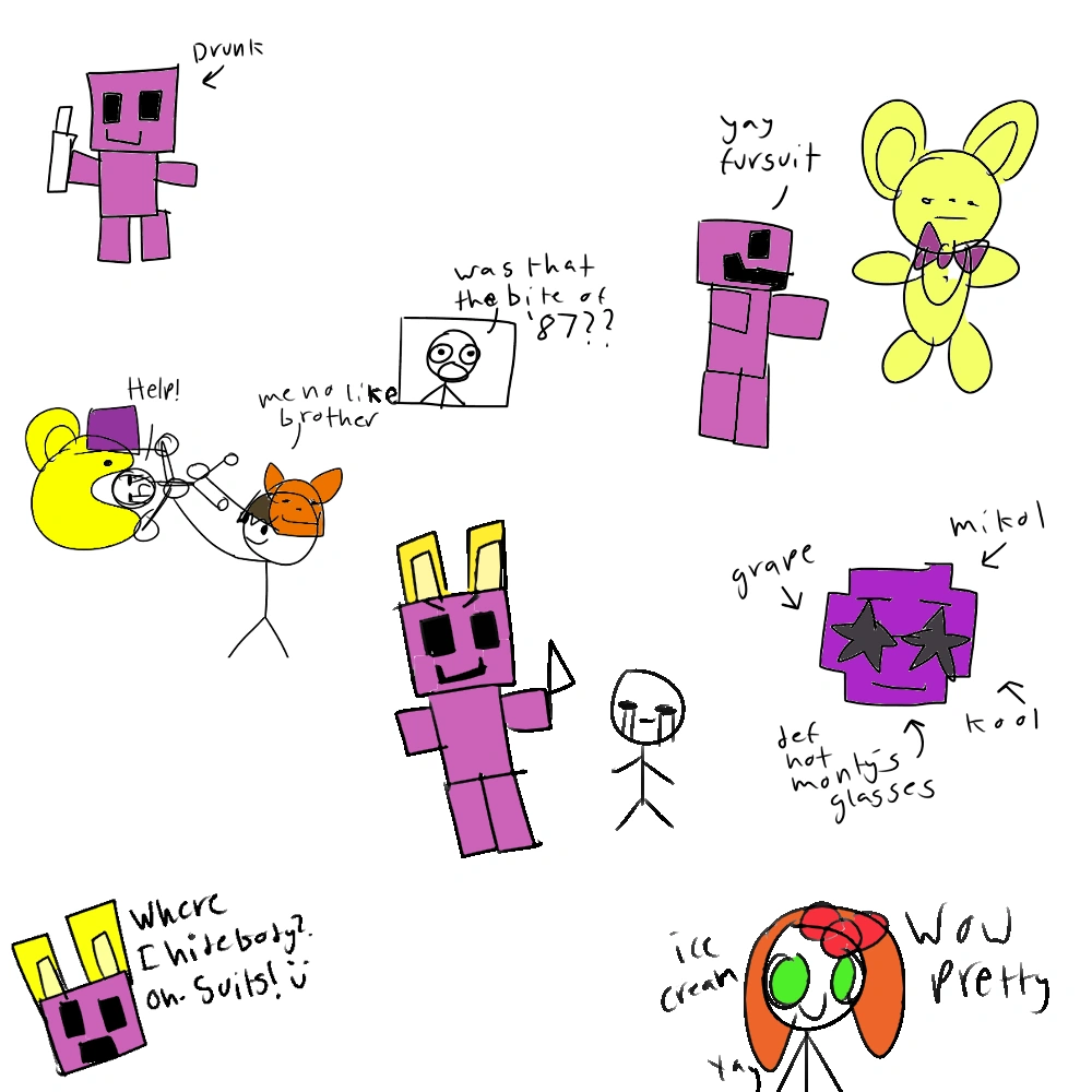 dumb doodles | Fandom