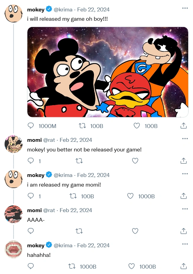 mokey tweet‼️ | Fandom