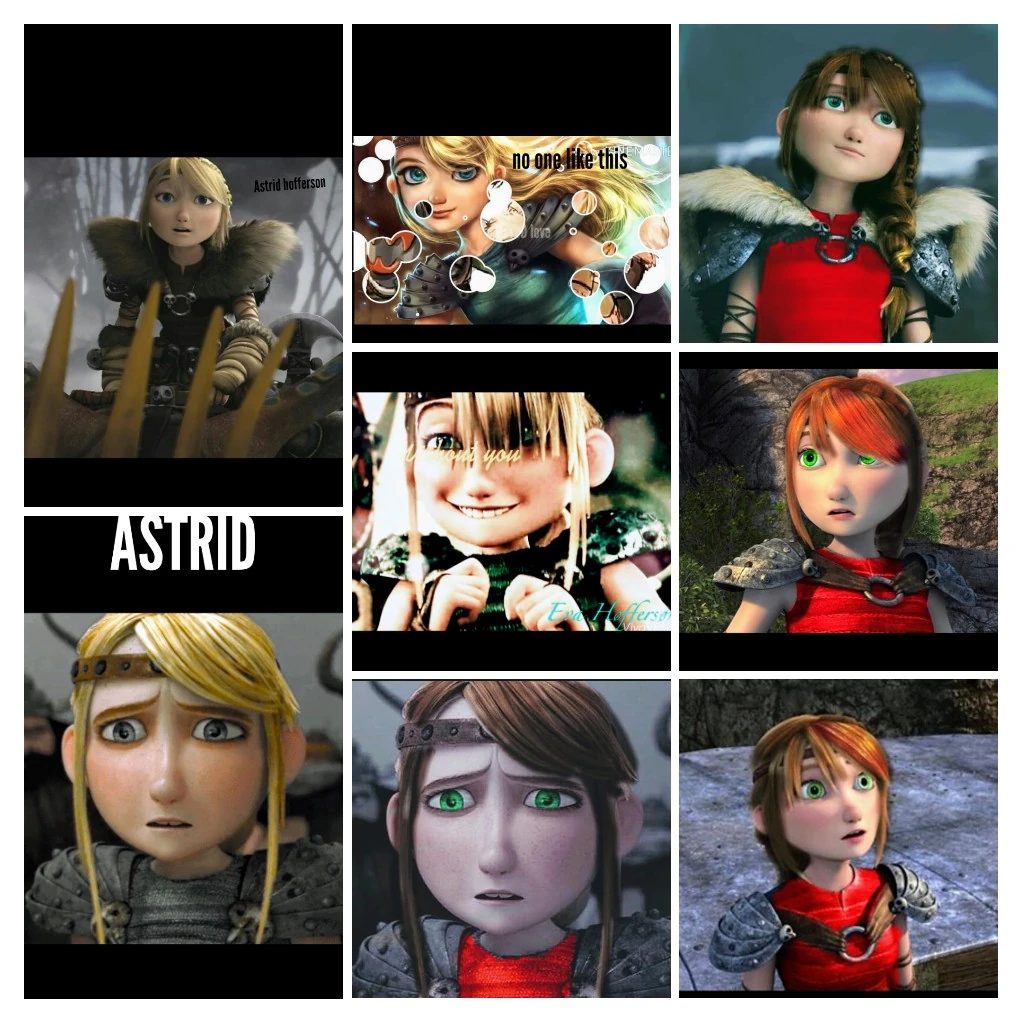 Astrid with brown hair or blonde? | Fandom