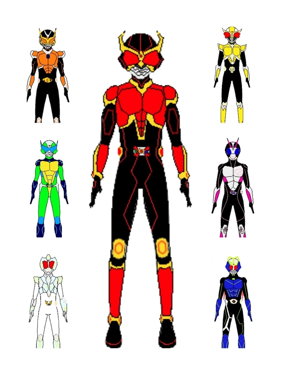 Neo Generation Kamen Riders (Anime Riders) | Fandom