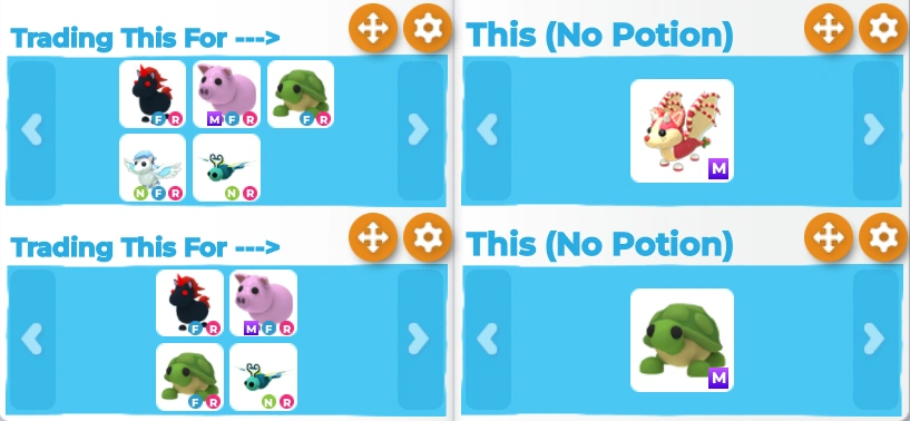 My offer for Mega No Potion SSBD or Mega No Potion Turtle | Fandom