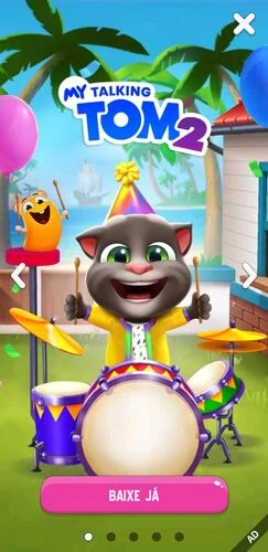 I tried recreating My Talking Tom 2 birthday ads in game | Fandom