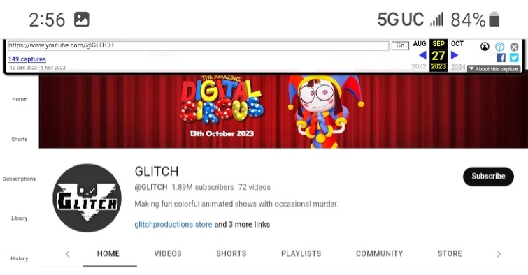 Timelapse of the Before, during & the now of TADC impact on GLITCH | Fandom