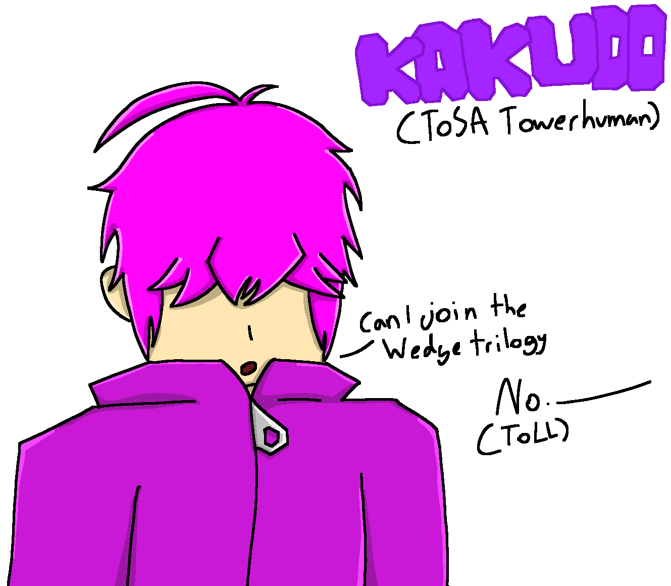 He will never be in the Wedge Trilogy.(ToSA towerhuman) | Fandom