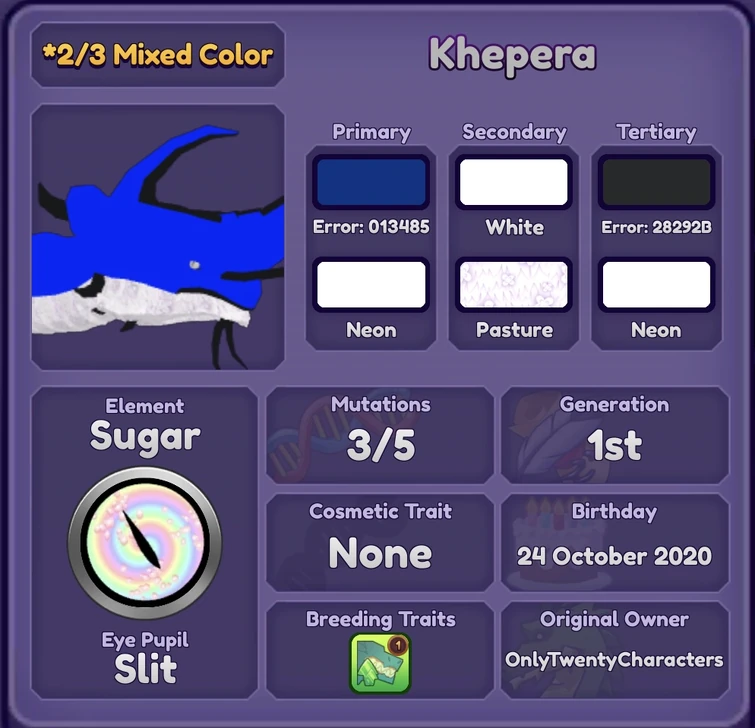 LF error colors | Fandom