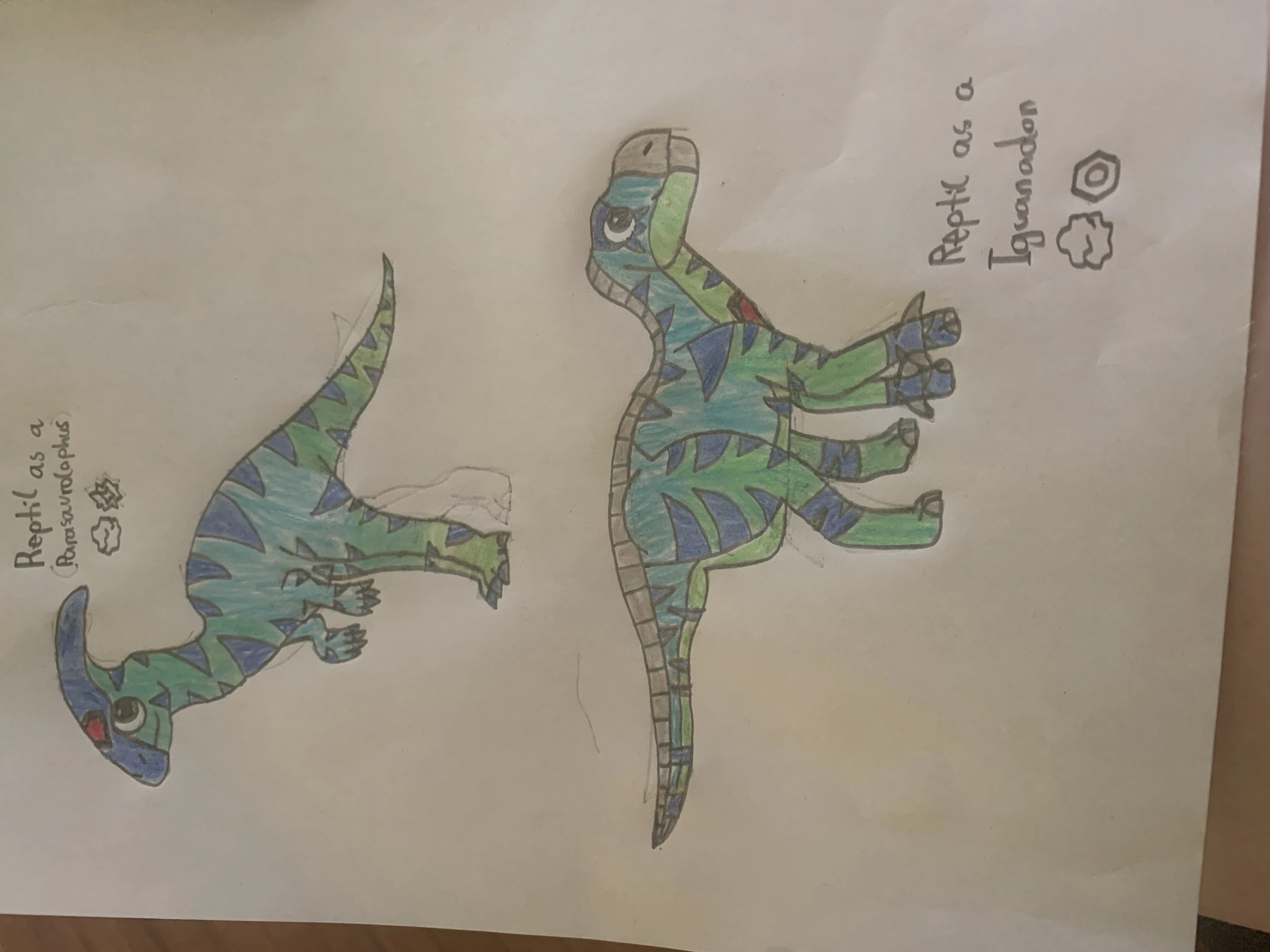 I’m back from Woods Sanatation! Got the other Dino forms for Reptil ...