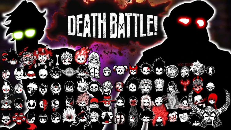 Death Battle Skull Wallpaper from the 2020s (Shigaraki vs Mahito Update ...