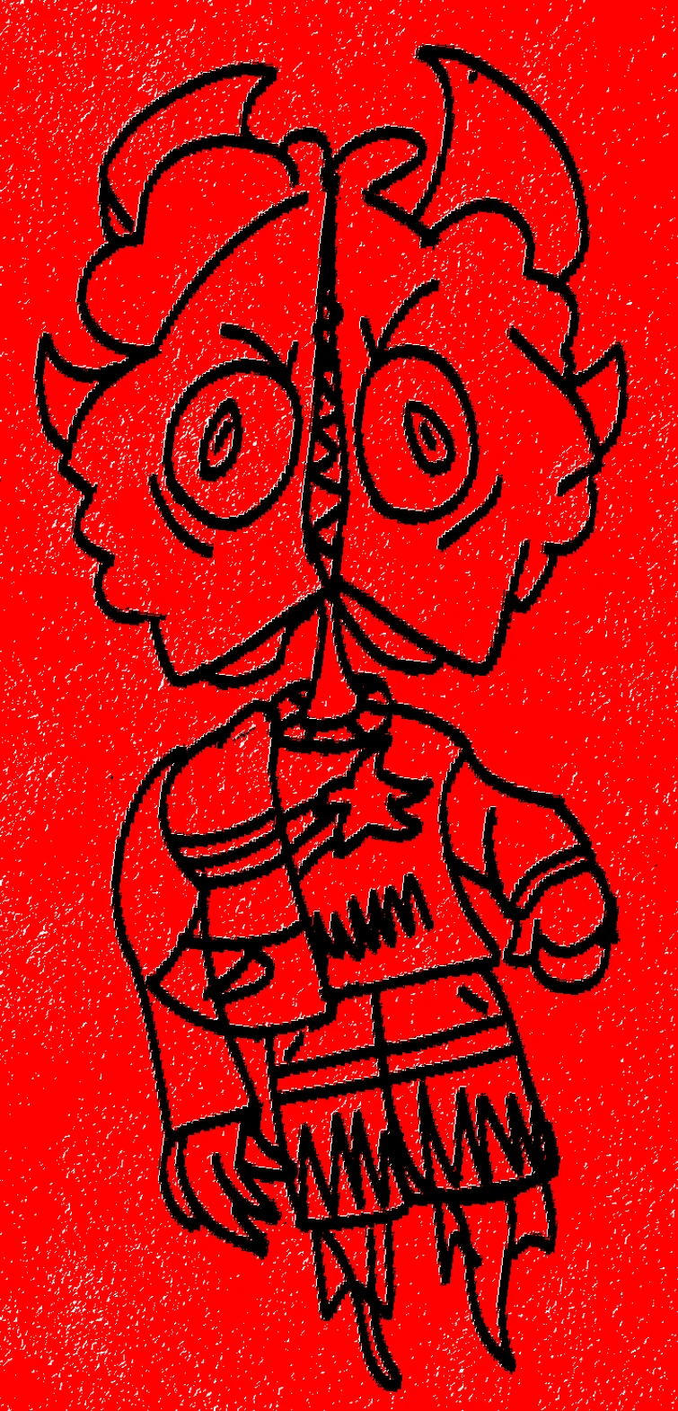 Since I'm a big expert at drawing demons, how about I turn your Oc into ...