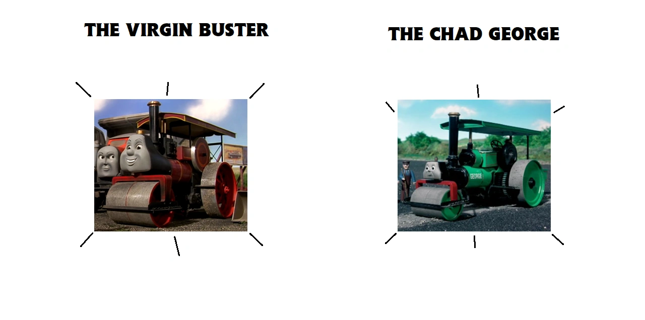 The Virgin Buster vs. The Chad George | Fandom