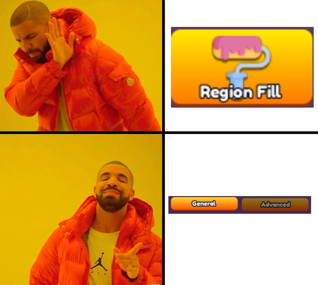 region fill doesn't even work for me | Fandom