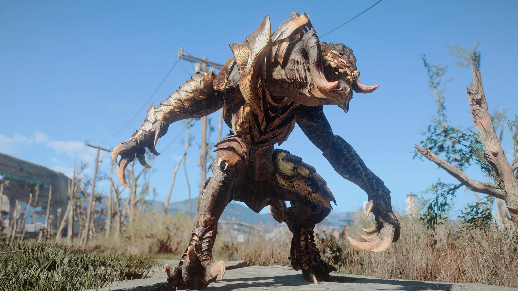 Someone made a Deathclaw Arbiter mod and it looks PHENOMINAL !! | Fandom