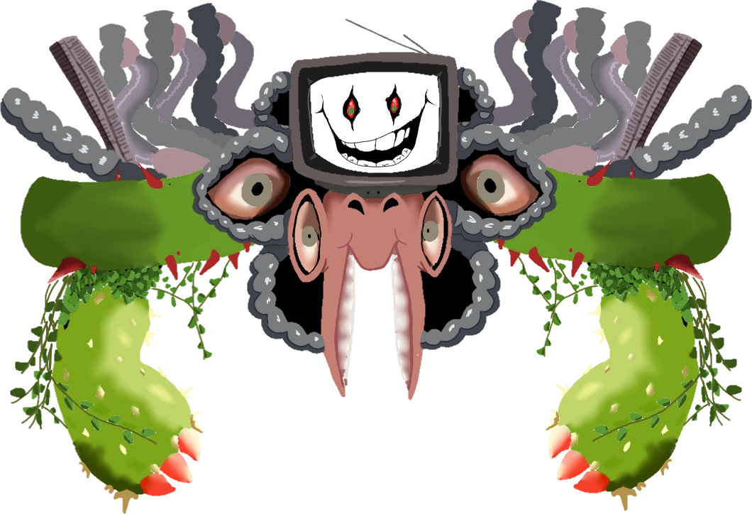 I finished a Photoshop Flowey art | Fandom