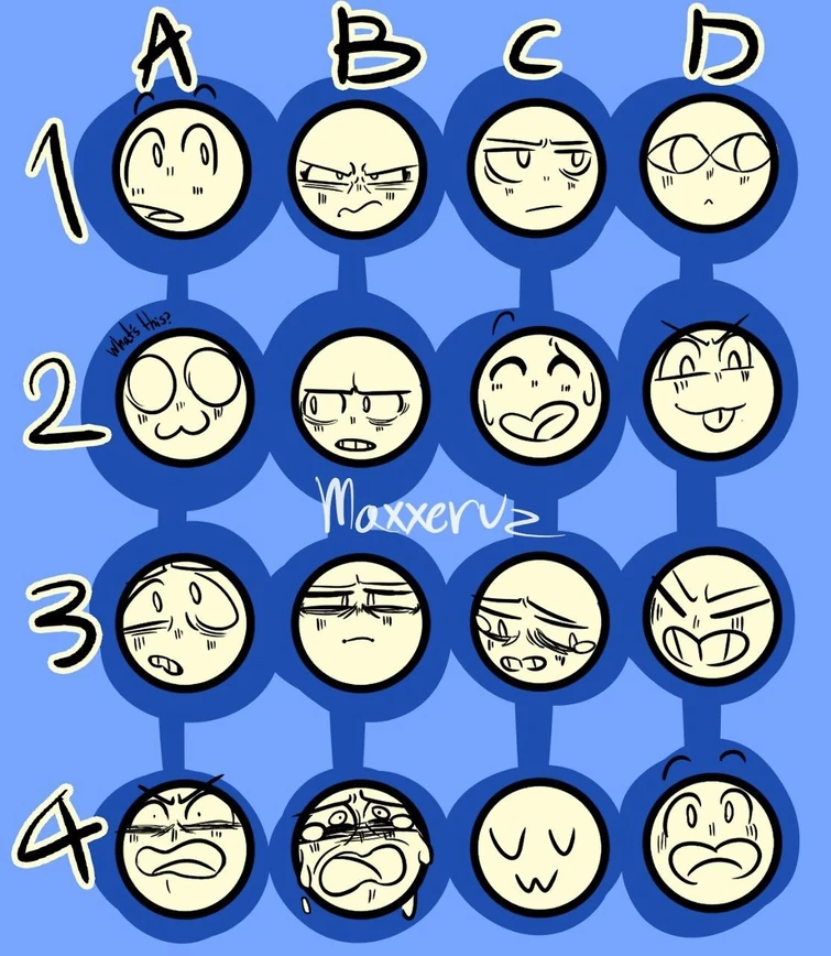 Expression Chart Meme! | Fandom